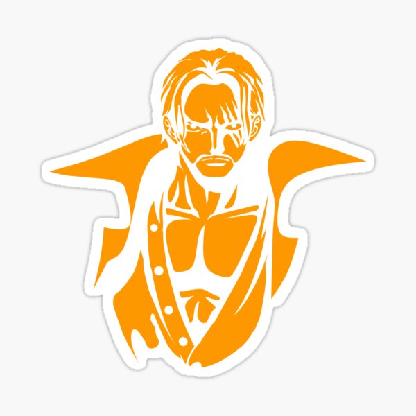 "Shanks " Sticker for Sale by Aftertomorrow | Redbubble