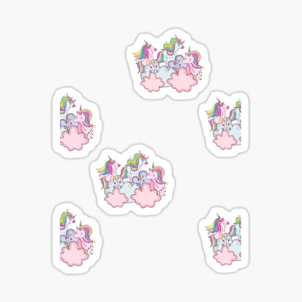"unicorn bff" Sticker for Sale by Hudyakart | Redbubble