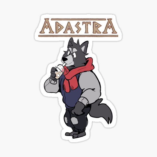 "Adastra - Adastra Amicus" Sticker for Sale by Blanrone | Redbubble