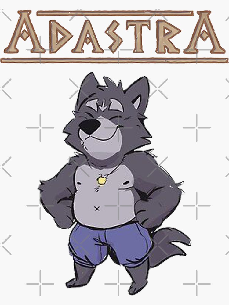 "Adastra - Adastra Amicus" Sticker for Sale by Blanrone | Redbubble
