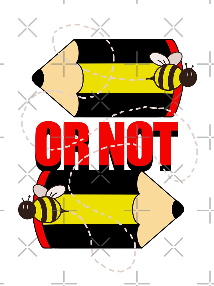 "To bee or not to bee - fun quotes " Sticker for Sale by Giovanni-c ...