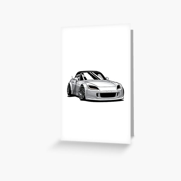 "Widebody S2000" Greeting Card for Sale by pjrstudio | Redbubble