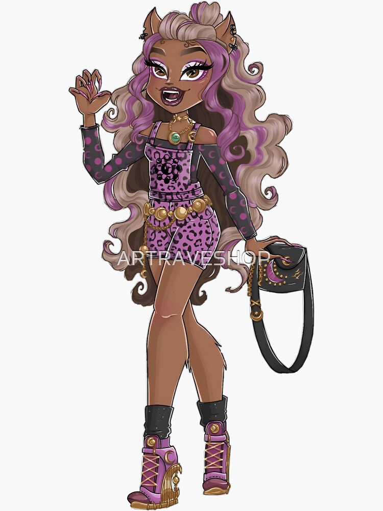 "CLAWDEEN WOLF G3" Sticker for Sale by ARTRAVESHOP | Redbubble