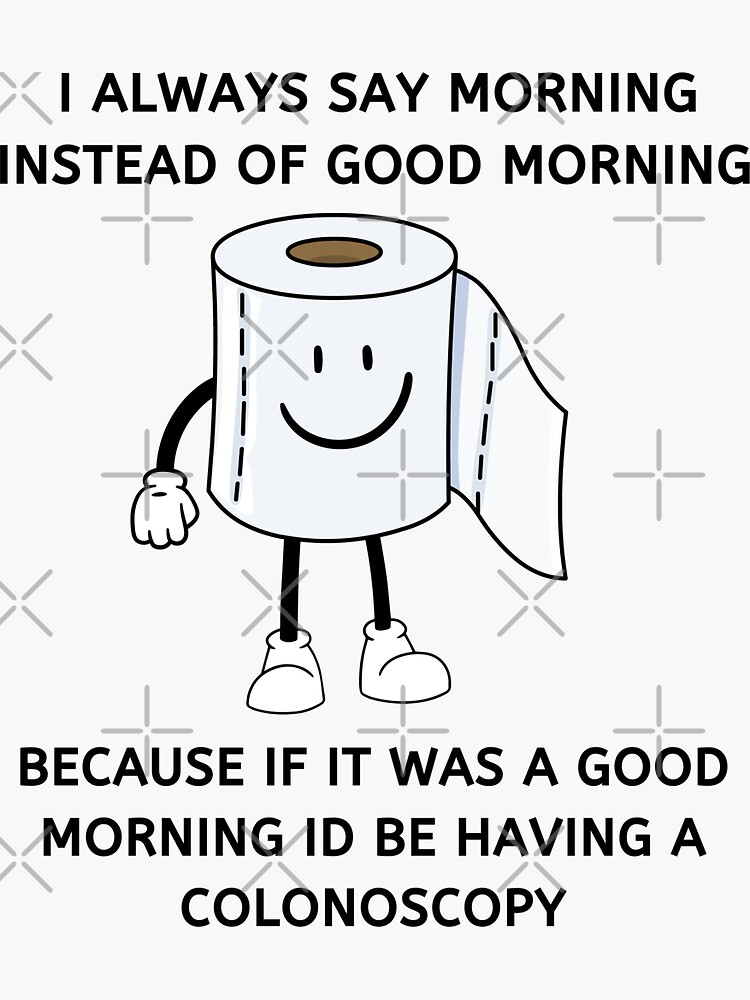 Pegatina «Colonoscopia Meme Raro Aleatorio Inesperado Humor Papel ...