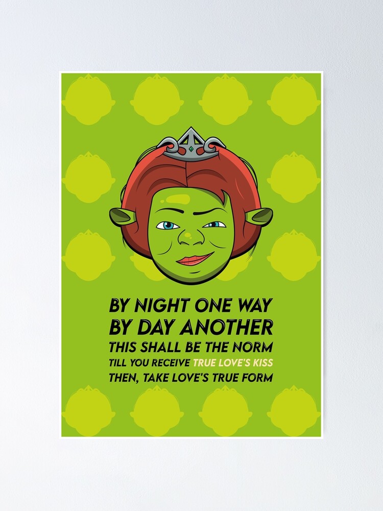 "Fiona - Shrek" Poster for Sale by Necronder | Redbubble