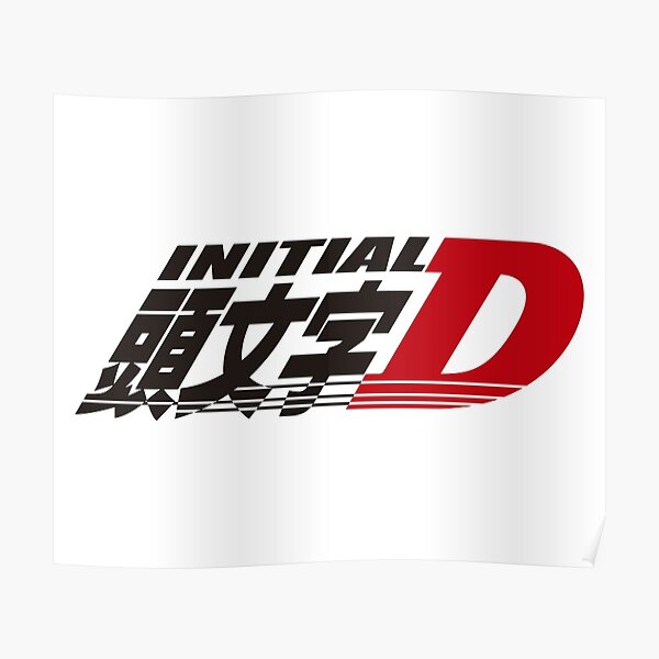 "Initial D" Poster for Sale by Rankeaocm | Redbubble