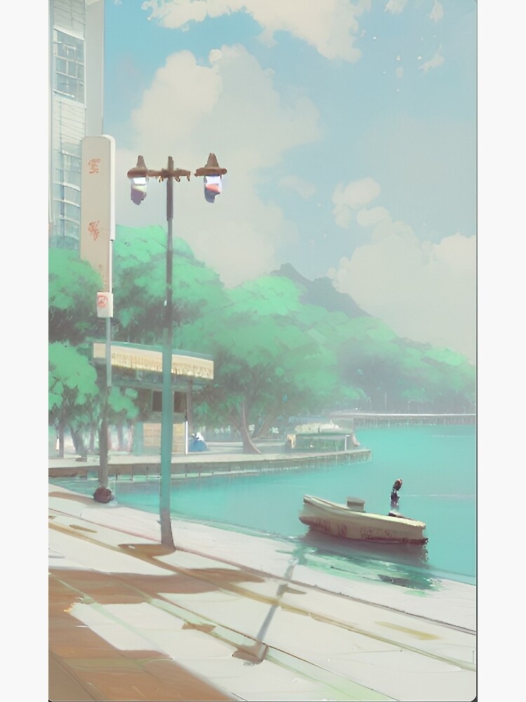 "90s Nostalgia Retro Vaporwave Fantasy Futuristic Retro Landscape ...