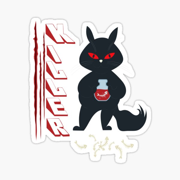 "killer" Sticker for Sale by Dressing-tops | Redbubble