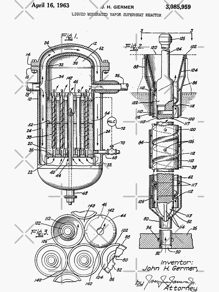 "nuclear reactor of Nuclear Engineering " Sticker for Sale by ...