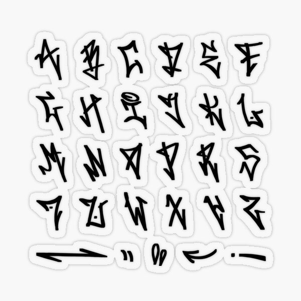 Simple Tagging Alphabet