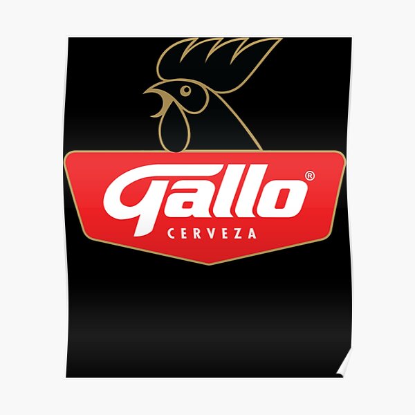 "Cerveza Gallo - Guatemala Beer chapin " Poster for Sale by ...