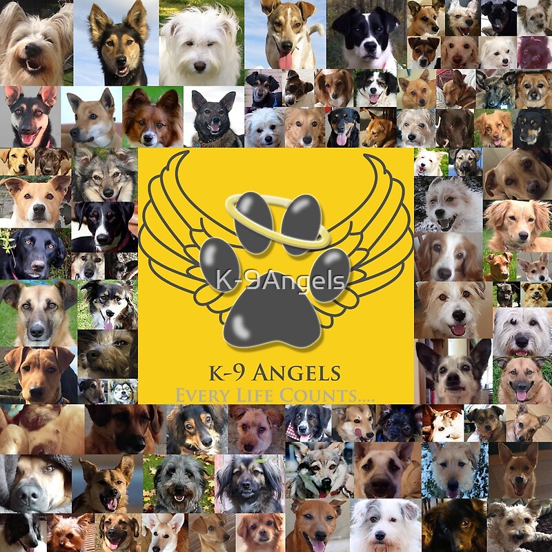 "K-9 ANGELS RESCUE COLLECTION" by K-9Angels | Redbubble