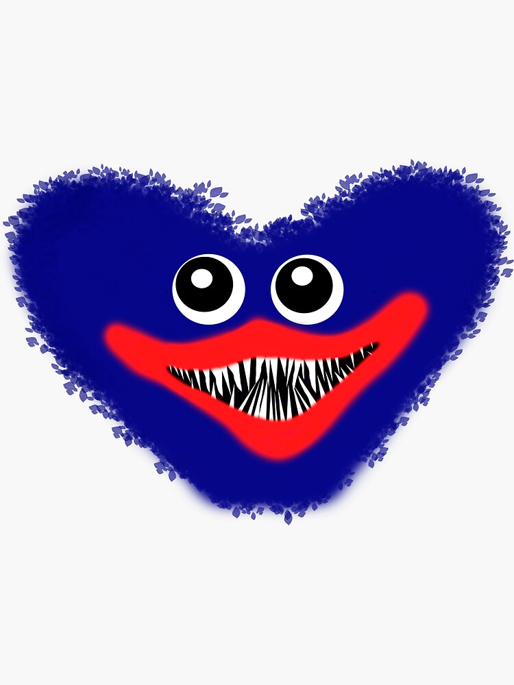"Huggy Wuggy" Sticker for Sale by Sznlight | Redbubble