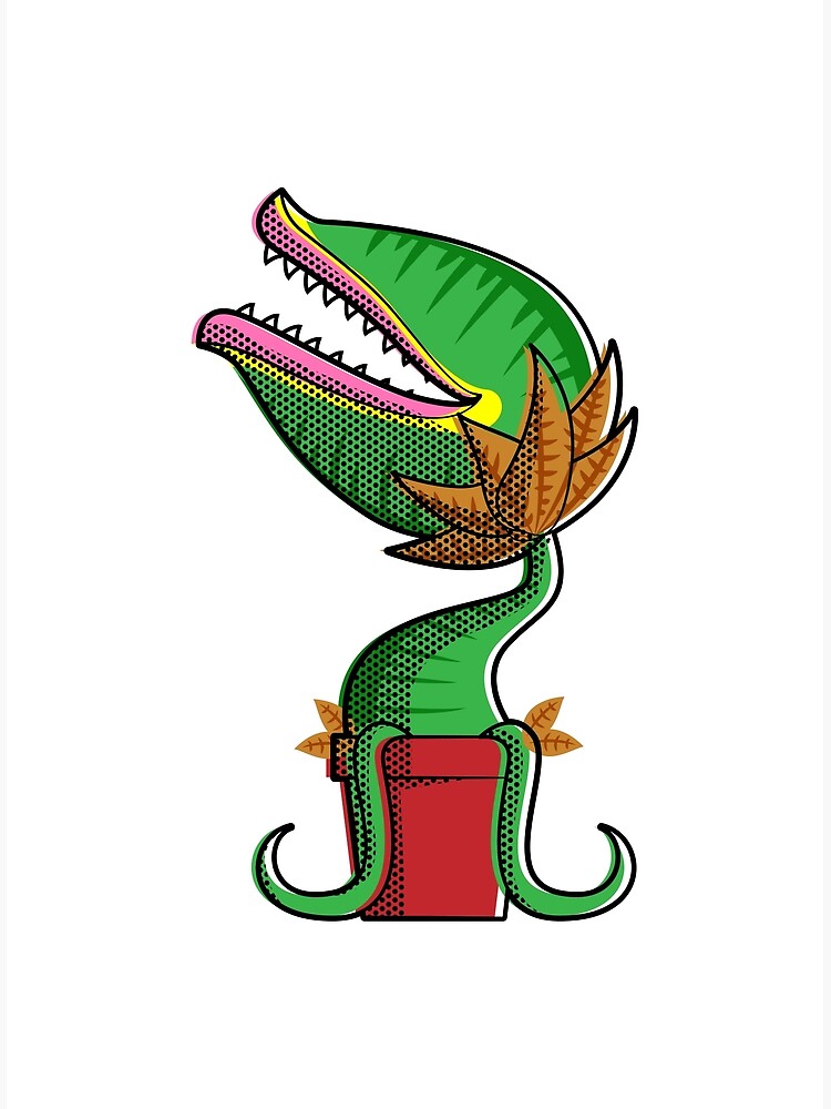 "Audrey Jr" Poster by gibang | Redbubble