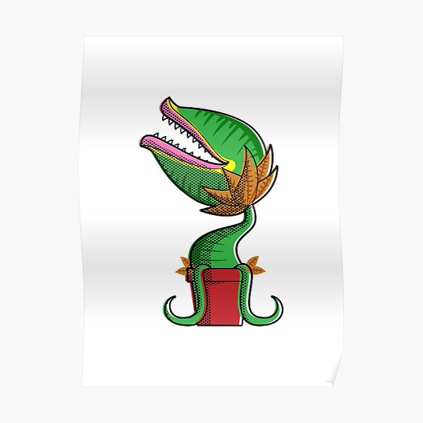 "Audrey Jr" Poster by gibang | Redbubble