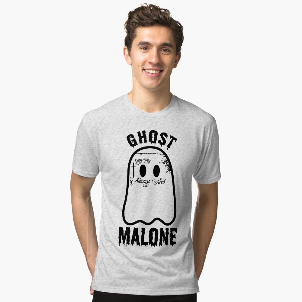 "Ghost malone " Sticker for Sale by Hamouda76 | Redbubble