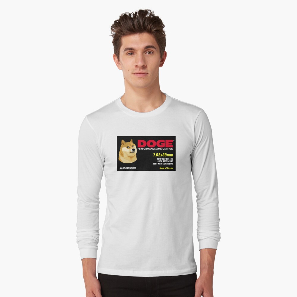 "HQ Doge Russian Ammo Meme" Sticker for Sale by fomodesigns | Redbubble