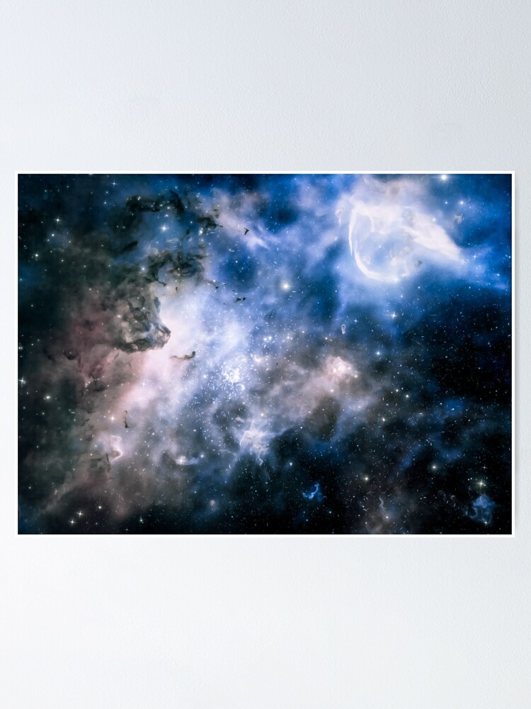 "Aenigma - Space themed work" Poster by ErianAndre | Redbubble