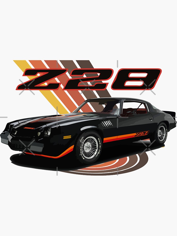 "1979 Camaro Z28 Retro 70s 1970s Muscle Car " Sticker for Sale by ...
