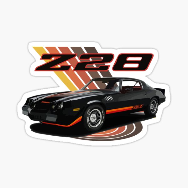 "1979 Camaro Z28 Retro 70s 1970s Muscle Car " Sticker for Sale by ...