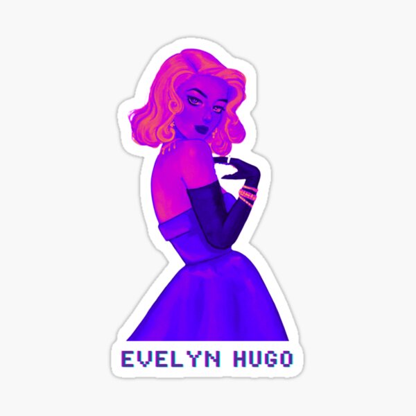 "Evelyn Hugo Copy Copy" Sticker for Sale by irrelephantphs | Redbubble