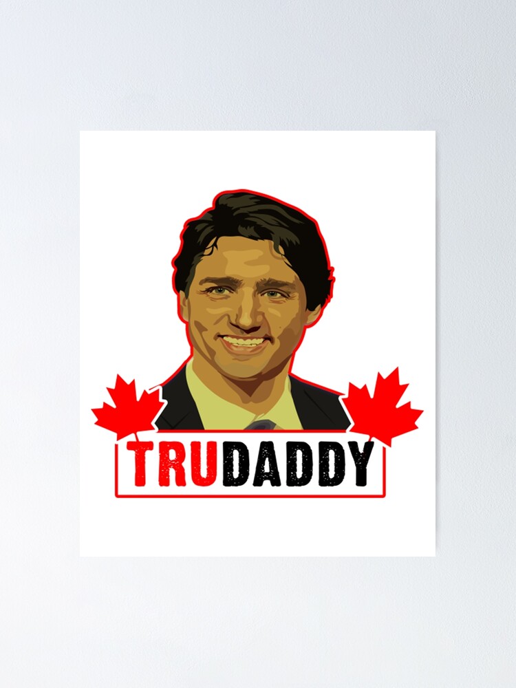 "Meme Justin Trudeau Flag" Poster for Sale by Reploglek | Redbubble