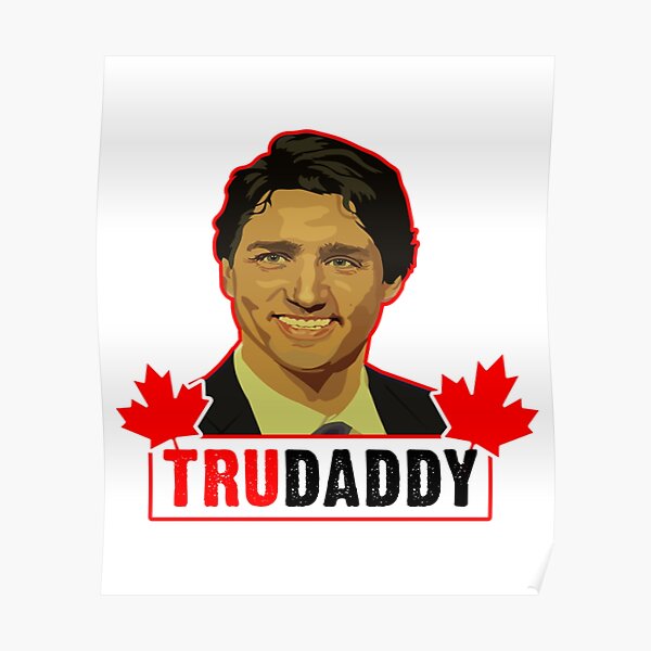 "Meme Justin Trudeau Flag" Poster for Sale by Reploglek | Redbubble