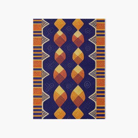 "Art Deco African Tribal Textile Geometrical Pattern - Illustrated ...