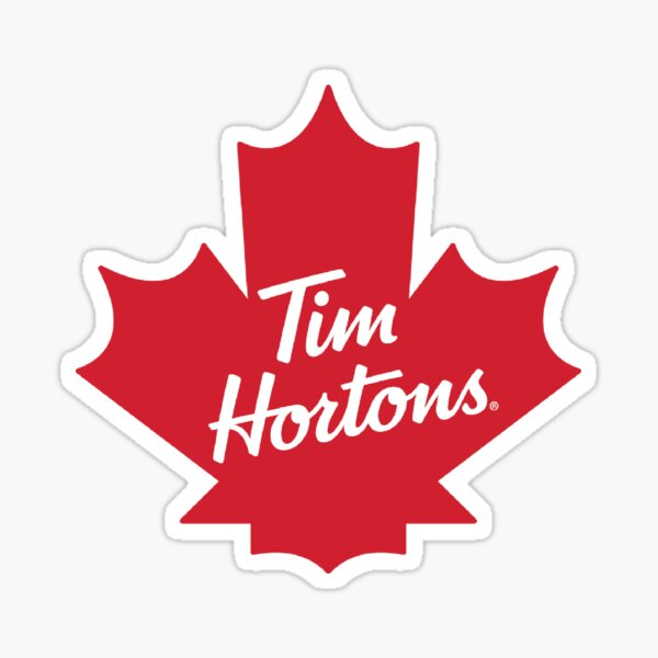 "Tim Hortons Canada " Sticker for Sale by DesignedbySaeen | Redbubble