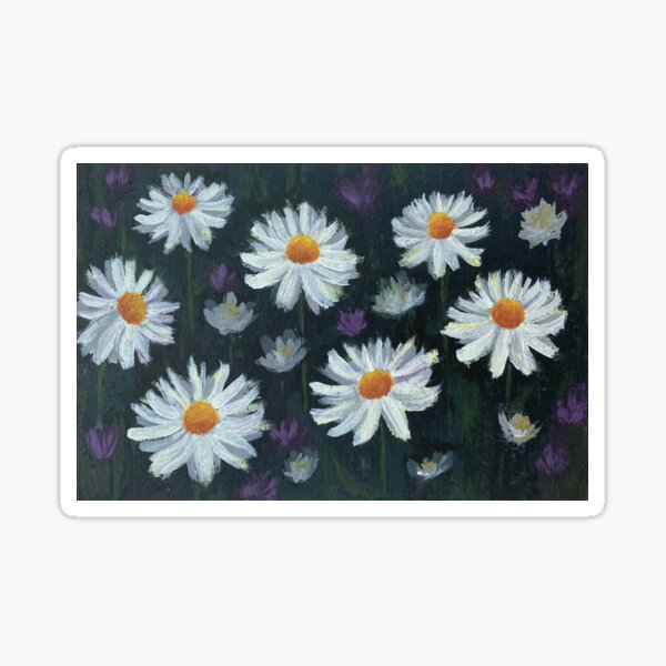 "Daisies" Sticker for Sale by salonivaidya | Redbubble