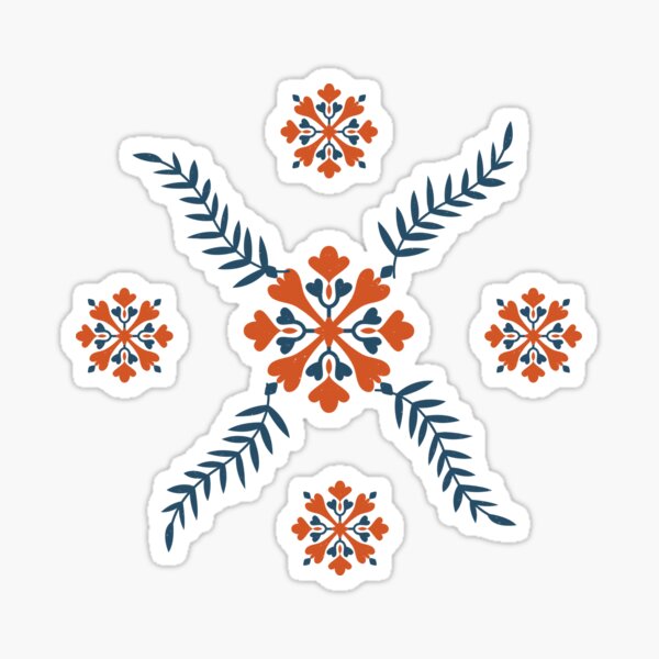 "Best flower design" Sticker for Sale by Sadaatdesign | Redbubble