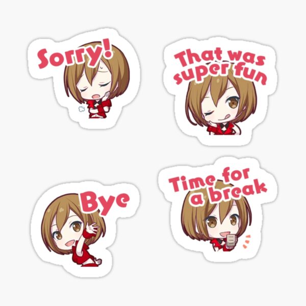 "MEIKO Set 3" Sticker for Sale by oyasuminana | Redbubble