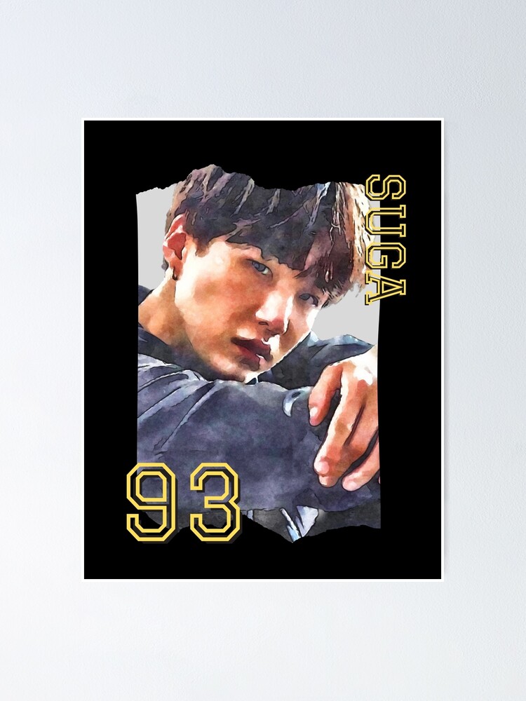 Póster «camisa Yoon Gi | Yoongi BTS | Suga | tan lejos | yoongi | BTS ...