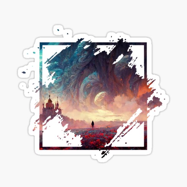 "endless" Sticker for Sale by AiFantasy | Redbubble