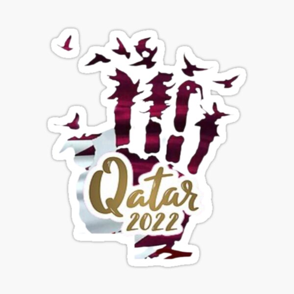 "Qatar 2022" Sticker for Sale by Teixeira224 | Redbubble