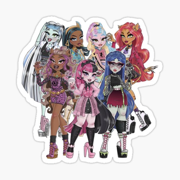 "MH G3 GIRLS" Sticker for Sale by ARTRAVESHOP | Redbubble