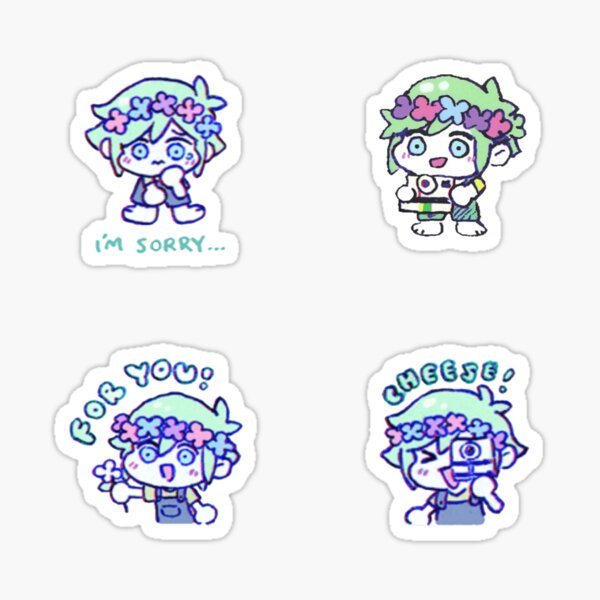 "Basil Omori Pack" Sticker for Sale by Imydos | Redbubble
