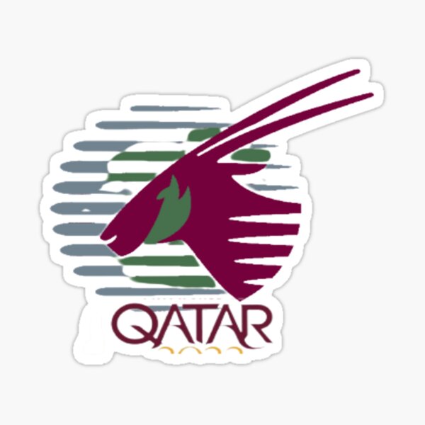 "qatar" Sticker for Sale by Teixeira224 | Redbubble