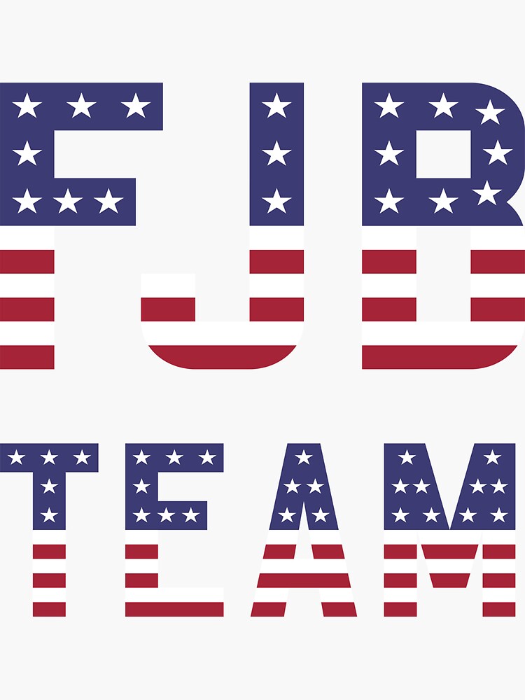 " Fjb Meaning" Sticker for Sale by ProjectOfColor | Redbubble