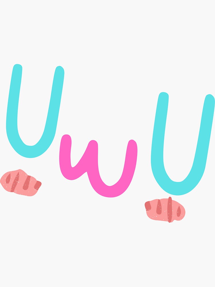 "Cute Trans UwU" Sticker for Sale by CorneliusTul | Redbubble