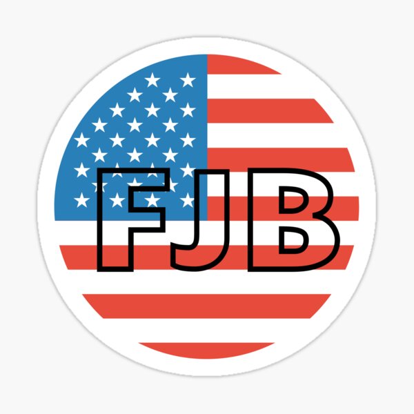 "Fjb Meaning" Sticker for Sale by ProjectOfColor | Redbubble