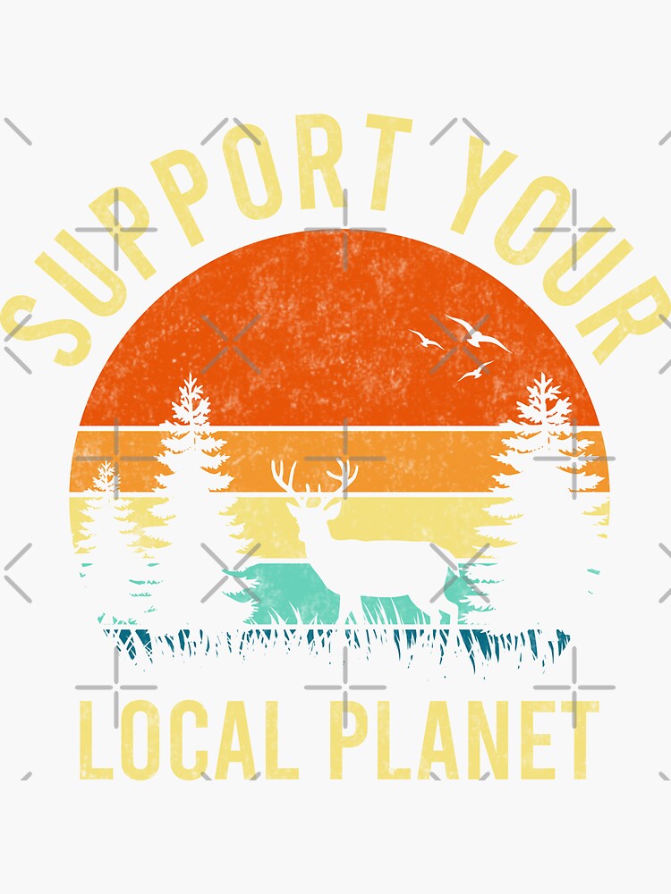 "Global Warming Awareness - Support Your Local Planet - Environmental ...