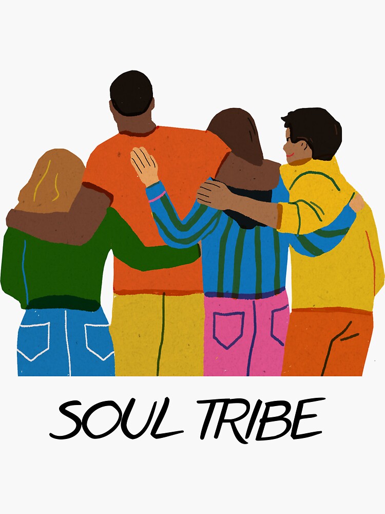 "Soul Tribe" Sticker for Sale by designsbyjayde | Redbubble