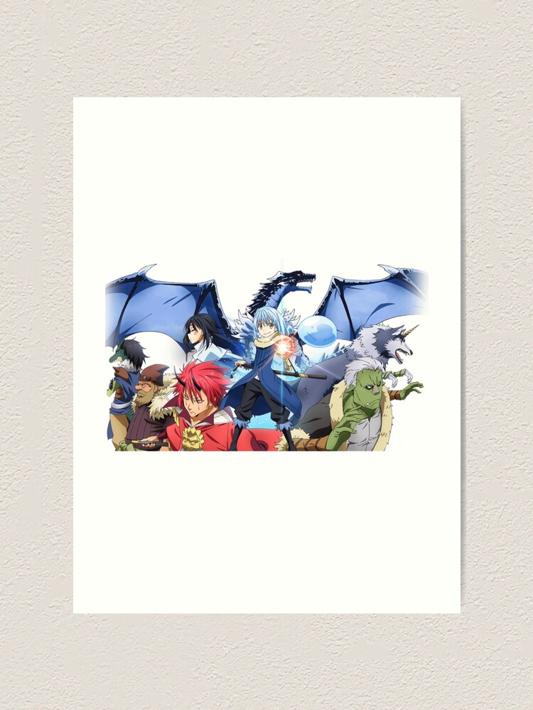 "Rimuru tempest illustration teams(that time i got reincarnated as a ...