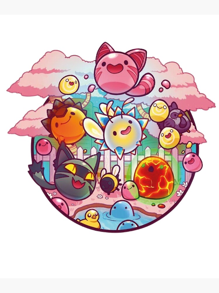 "Slime Rancher all characters" Poster for Sale by onlydrawning | Redbubble