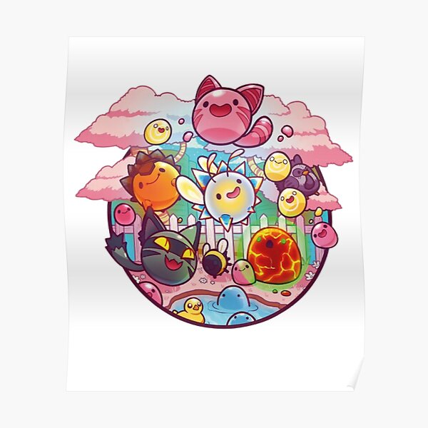 "Slime Rancher all characters" Poster for Sale by onlydrawning | Redbubble