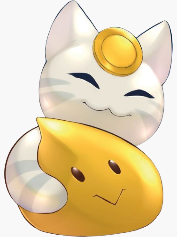 "Slime Rancher gold cat" Sticker for Sale by onlydrawning | Redbubble