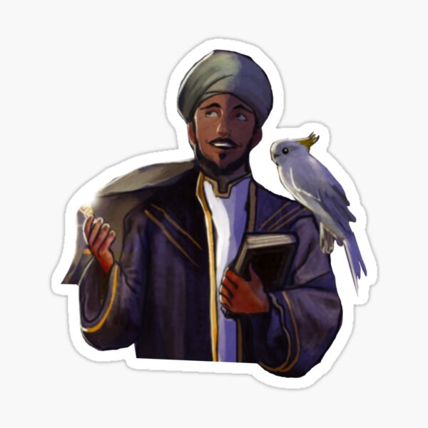 "Al idreesi: The creation of maps " Sticker for Sale by IbaaArts ...