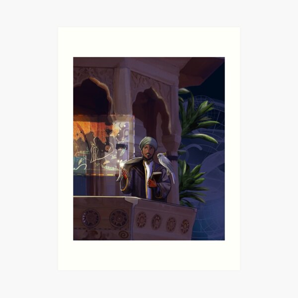 "Al idreesi: The creation of maps " Art Print for Sale by IbaaArts ...