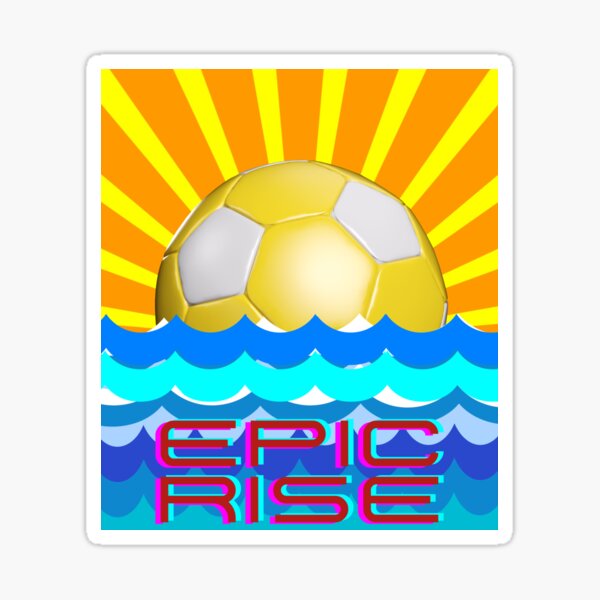 "Epic Rise" Sticker for Sale by MiistyDesignz | Redbubble